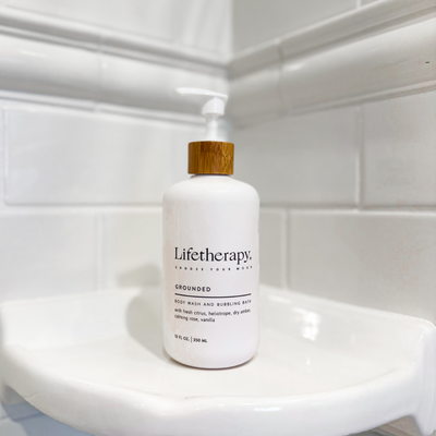 Grounded Body Wash & Bubbling Bath – Lifetherapy