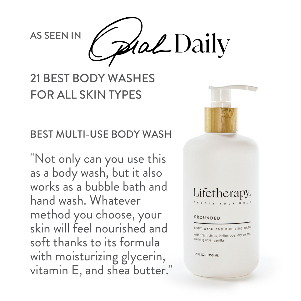 Grounded Body Wash & Bubbling Bath – Lifetherapy